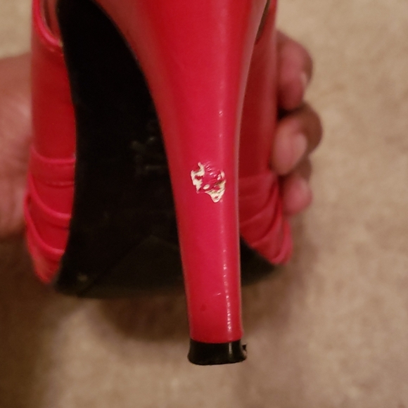 Fashion Nova | Shoes | Red Low Heel Pumps | Poshmark